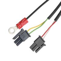 China LVDS CABLE HSG 43025-0600 Picth 3.0mm MX to HSG 43025-0200 and RV1.25-4 connector OEM/ODM length Cable Customize for sale