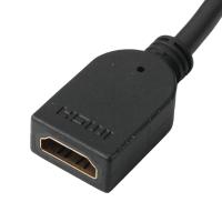 China Male Vertical 19Pin HDMI-A To Female 19Pin HDMI LCD Cable Connector Assembly for sale
