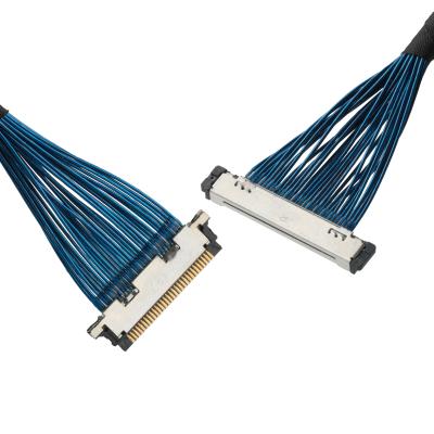 China Micro Coaxial Cable 20380 -R30T-06 to 20345-30T-32R 0.4mm Pitch Coaxial Cable Connector ROHS for sale