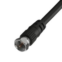 China RF Coaxial Cable Connectors RG-59 Dual Head Connector Antenna Reception/wifi Signal for sale
