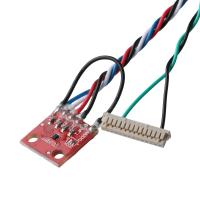 China Combined Customized Cable JST RF-10 To DF13-14S-1.25C DF13-5S-1.25C And SEN-13314 Cable Connector Assembly for sale