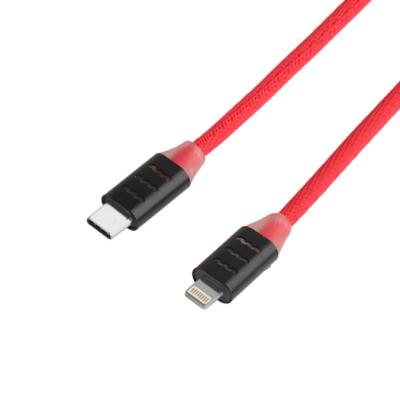 China USB-C to Lightning Cable with USB 3.1 Fast Charging for Apple and Samsung Phones - CE/RoHS Certified Custom Length for sale