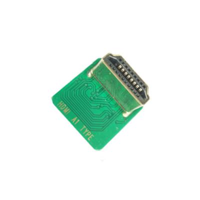 China HDMI-A1 90° Right-Angle Board Interface Connector with 0.40mm Pitch and 1.10mm Height for Space-Constrained Applications for sale