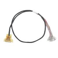 China 20453-230T-03 to Wire Harness Terminal 30P 40P 0.4mm Pitch 32AWG Lvds Cable Assembly for sale