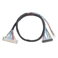 China JAE FI-X30HL 30P 1.0mm Pitch To JAE FI-S20S 20P And SHLP-6P LVDS Cable Assembly OEM/ODM for sale