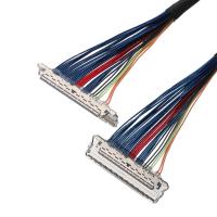 China JAE FI-RE51-HL and JST EHR-7 to 20679-040T-01 LVDS EDP Cable Micro Coaxial Cable for sale