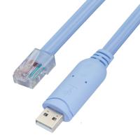 China Industrial Custom Harness Connector USB To RJ45 To 8P8C Crystal Head To RS232 Serial Port Switch Control Cable for sale