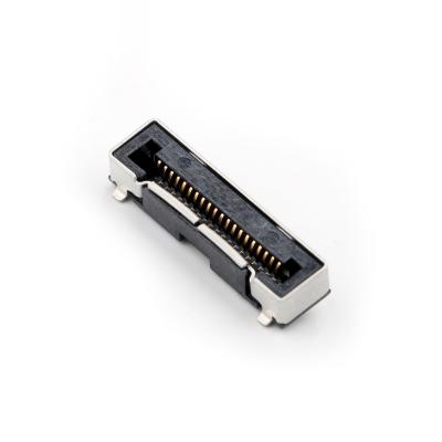China Honda LVC-D20SFYG PC-side 0.5 Mm Pitch SMT Type Connector For Single / Flat Super-thin Coaxial Cables for sale