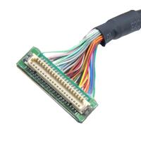 China DF9 41P Industrial Grade Medical Wire Harness  DF9 41 Pin Screen Display Cable Female Hot Press Flat Connect for sale