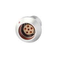 China B Series Z8 6-Pin Female Circular Connector with Push-Pull Locking -55°C to +125°C IP68 Rated for sale