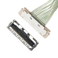 China DF36-15P 0.4SD Micro Coax Cable Assembly for LCD LVDS eDP Transmission - 15 to 50 Positions, -35℃ to 85℃ Operating Range for sale
