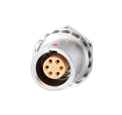 China B Series Z6 Push-Pull Self-Locking Connector 6-Pin Female to 6-Pin Signal Sensor with IP68 Rating and -55°C to 125°C Operating Range for sale