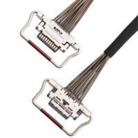 China 10 Pin Micro Coaxial Cable 0.4mm Pitch 20633-310T-01S Lvds For Thermal Camera for sale
