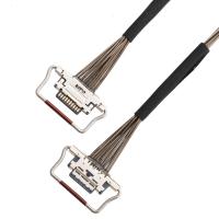 China 10 Pin Micro Coaxial Cable 0.4mm Pitch 20633-310T-01S Lvds For Thermal Camera for sale