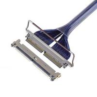 China Micro Coaxial Cable Edp Flex Cable 0.4mm pitch 20728 20777 3298 3300 20729 for sale