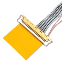 China 1.25mm 0.5mm Lvds Coaxial Cable Df13 30ds 1.25 To 20453-240T-03 0.5mm pitch for sale