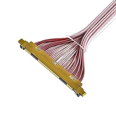 China 20531 20532 20533 040T 040E 2799-040 pitch Right angle vertical mating type Micro-coaxial connector for sale