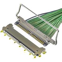China 40P cable Without Cover 20978-040T-01 40pin lvds connector 0.25 mm pitch, Horizontal mating type for sale