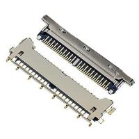 China 40-Pin LVDS Micro-Coaxial Connector 0.25mm Pitch 16.45mm Width Horizontal Mating Type for High-Speed Data Transmission for sale