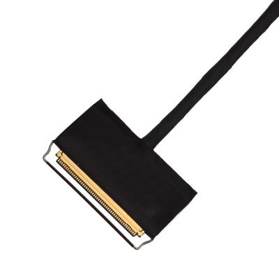 China 20453-250T-03S Micro Coaxial Cable 50 Pin LVDS eDP Assembly with 0.500mm Pitch and 480Mbps Transmission for sale