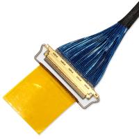 China 40P LVDS EDP Coaxial Cable Assembly 20633-240T-01S To 20633-240T-01S for sale