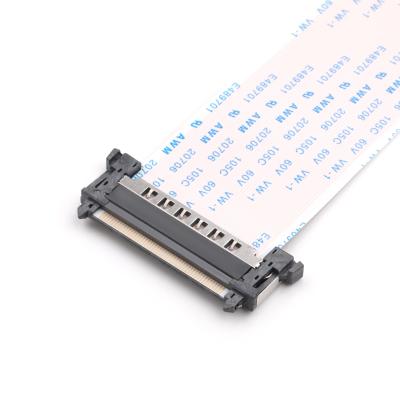 China LVDS EDP CABLE lcd cable FFC FPC FI-RE51HL CONN Coaxial Cable Connector OEM/ODM for sale