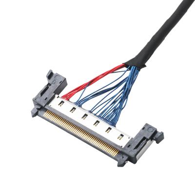 China LVDS CABLE Micro Coaxial Connector 20453-230T-03 To FI-RE51CL 51Pin 0.5mm Pitch for sale
