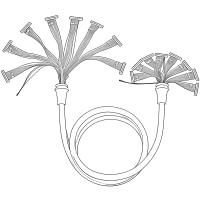 China High-Speed 20453-240T-03 264-Pin Medical Cable| Custom OEM Solution | for sale