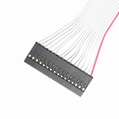 China DP2.54-1×16P to IDC2.54 2×8P Ribbon Cable Assembly | 2.54mm Pitch 28AWG UL2651 Cable for sale