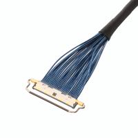 China Custom 30-Pin DF81D Micro Coaxial Cable, 0.4mm Pitch, EMI Shielded for sale