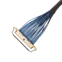 China Custom 30-Pin DF81D Micro Coaxial Cable, 0.4mm Pitch, EMI Shielded for sale