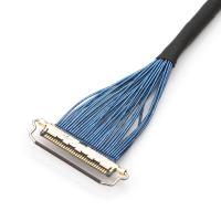 China Custom 30-Pin DF81D Micro Coaxial Cable, 0.4mm Pitch, EMI Shielded for sale