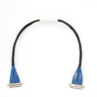 China Custom 30-Pin DF81D Micro Coaxial Cable, 0.4mm Pitch, EMI Shielded for sale