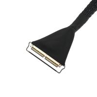 China 40-Pin Micro-Coaxial Cable, 0.4mm Pitch, Dual-Shielded for EDP/LVDS for sale