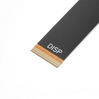China Double-Sided FPC Cable, 0.1mm Pitch, Gold Plated Contacts, Custom Length for sale