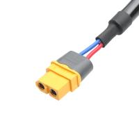 China 4-Core Power Cable Assembly 2-Pin Connector 600V 125°C with Heat Shrink Tube for sale