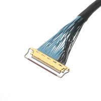 China 34/38AWG Micro-Coax Cable Assembly, Dual Shielded for High-Speed Data Transmission for sale