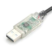 China USB to RS232 Serial Adapter Cable with RJ12 6P6C Connector, TTL Interface for sale