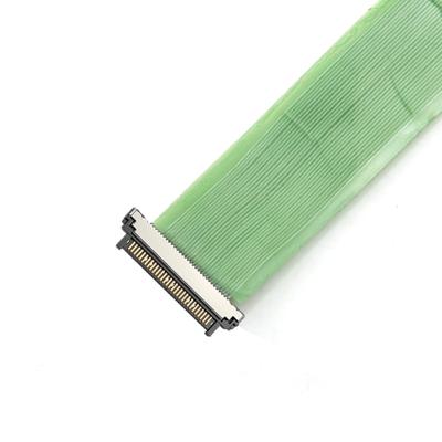 China 0.4mm USL20-30SS-020CH Micro Coaxial Cable Fuel-Resistant for Automotive ADAS & LiDAR Systems for sale
