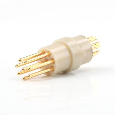 China 1K-T1-8P Military-Grade Aviation Plug -40°C to 85°C, Gold Contacts, IP67 for sale