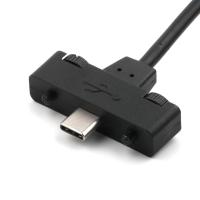 China 24AWG USB-C to USB-C Cable, High-Speed 2C+3C Braided Shield Assembly for sale