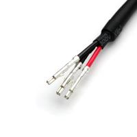 China 20AWG 2-Conductor Shielded Power Cable with Female Crimp Terminals, RoHS for sale