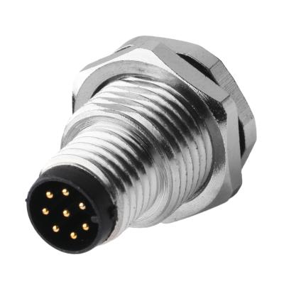 China IP67 Waterproof Wire-to-Wire Cable – M8 Male to 1.25mm Pitch Connector – UL1061 for sale