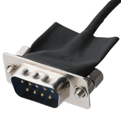 China DB9 Male to 20-Pin 1.0mm Pitch Wire Harness - UL1571 28AWG Custom Assembly for sale