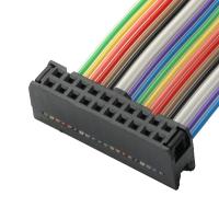 China 20-Pin to 24-Pin IDC Ribbon Cable - UL2651 28AWG Flat Flex Cable Assembly for sale
