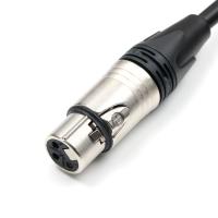 China Custom XLR 3-Pin Female to Molex 51163-0300 Cable Assembly | Neutrik NC3FXX | 20AWG UL2464 for sale