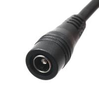 China DC 5.5×2.1 Female to 3-Pin Wire Harness Cable Assembly – Custom OEM Power Interconnect for sale