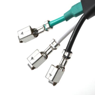 China Shielded Power Cable Assembly with Female Crimp Terminals – UL2464 20AWG for sale