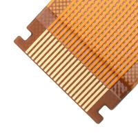 China Custom High-Density FPC Cable Assembly with Gold Fingers and PI Stiffener for sale
