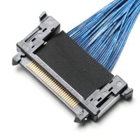 China Compact Board-to-Board Signal Cable Assembly Using 40AWG Parallel Wires for sale